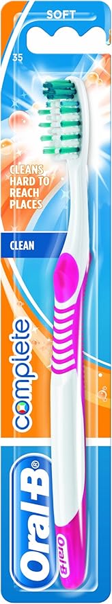 Oral-B Complete Clean Manual Toothbrush 35 Soft Sensitive: Amazon.co.uk ...