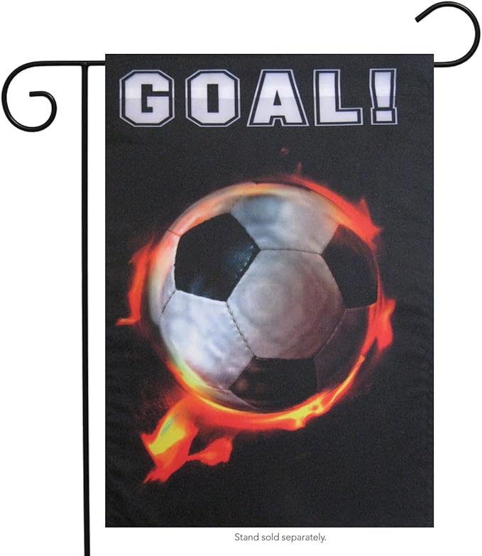 Amazon.com : Soccer Goal Mini Flag : Outdoor Decorative Flags : Garden ...