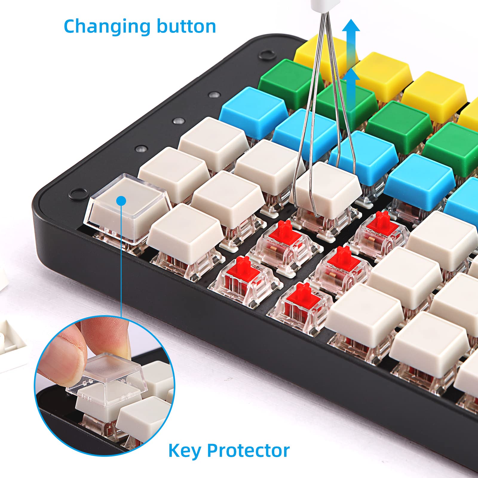 Mua Koolertron Single-Handed Programmable Mechanical Keyboard, PBT ...