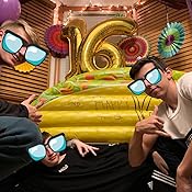 Amazon.com: Coconut Float Pool Floats; Taco Pool Raft, 6.5 Ft.: Toys ...