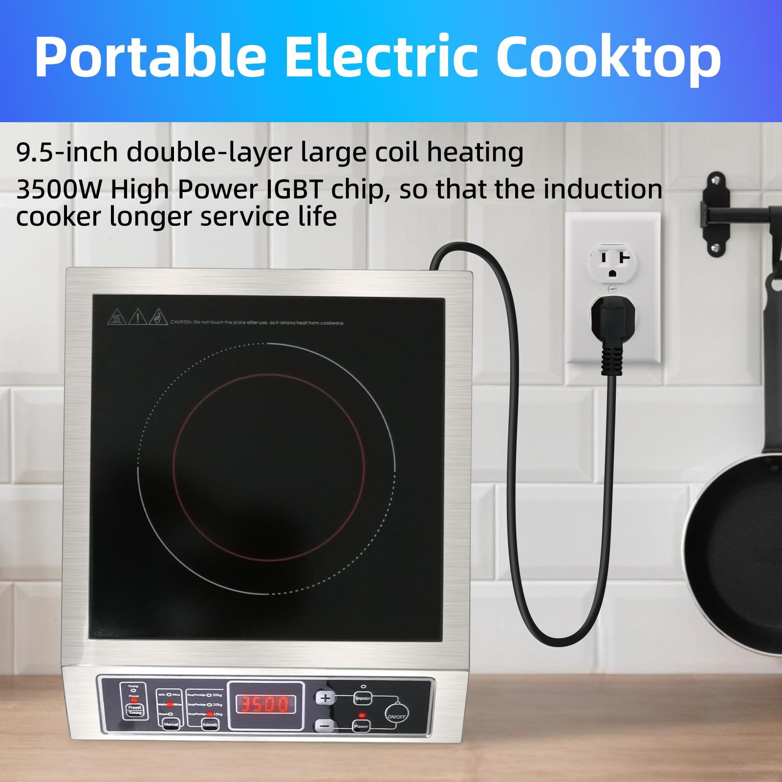 Mua AiedCom Induction Cooker,3500W High Power Commercial Induction ...