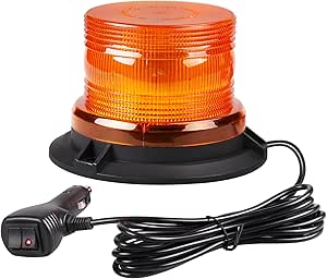 Amazon.com: Primelux Amber Strobe Lights, 12V-24V Strobe Light Bar 24 LED Warning Safety ...