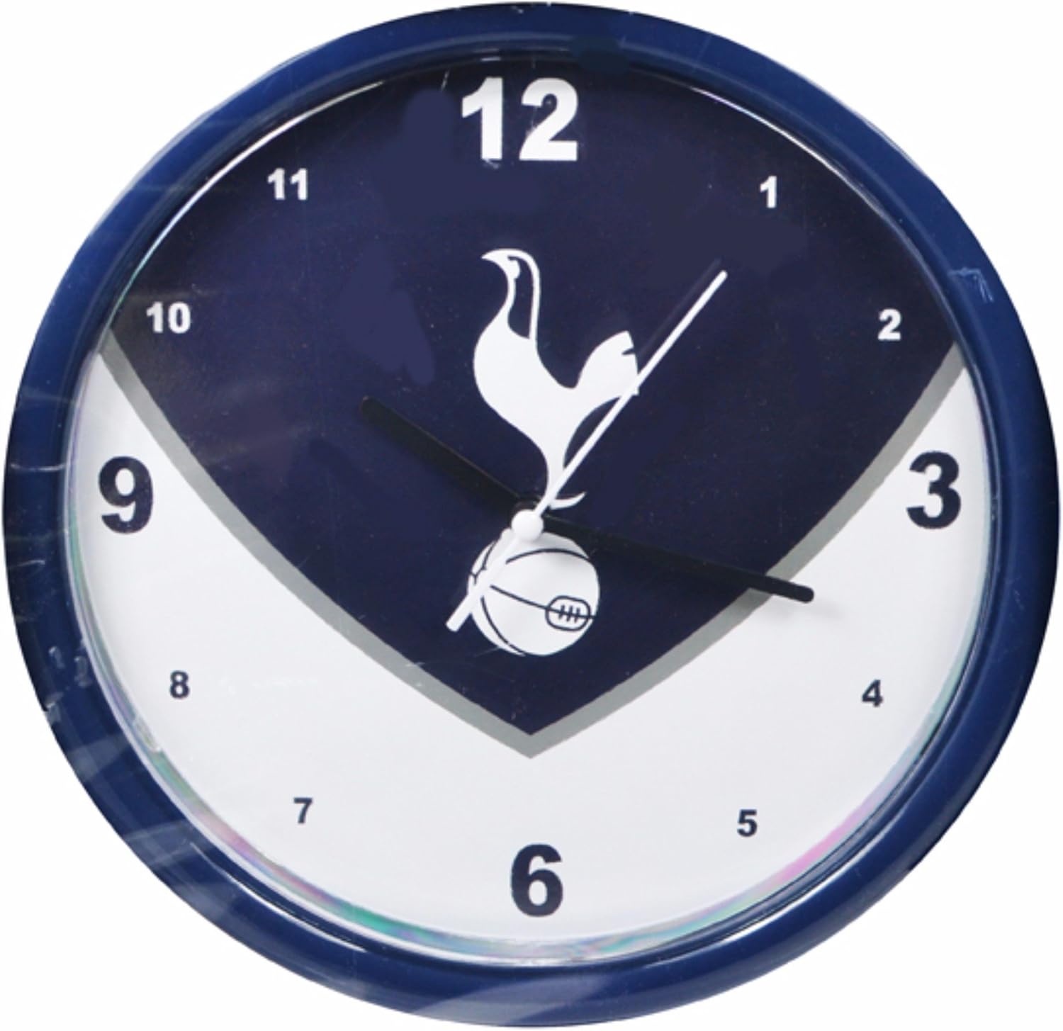 Tottenham Hotspur FC Swoop Crest Design Wall Clock (One Size) (Navy ...