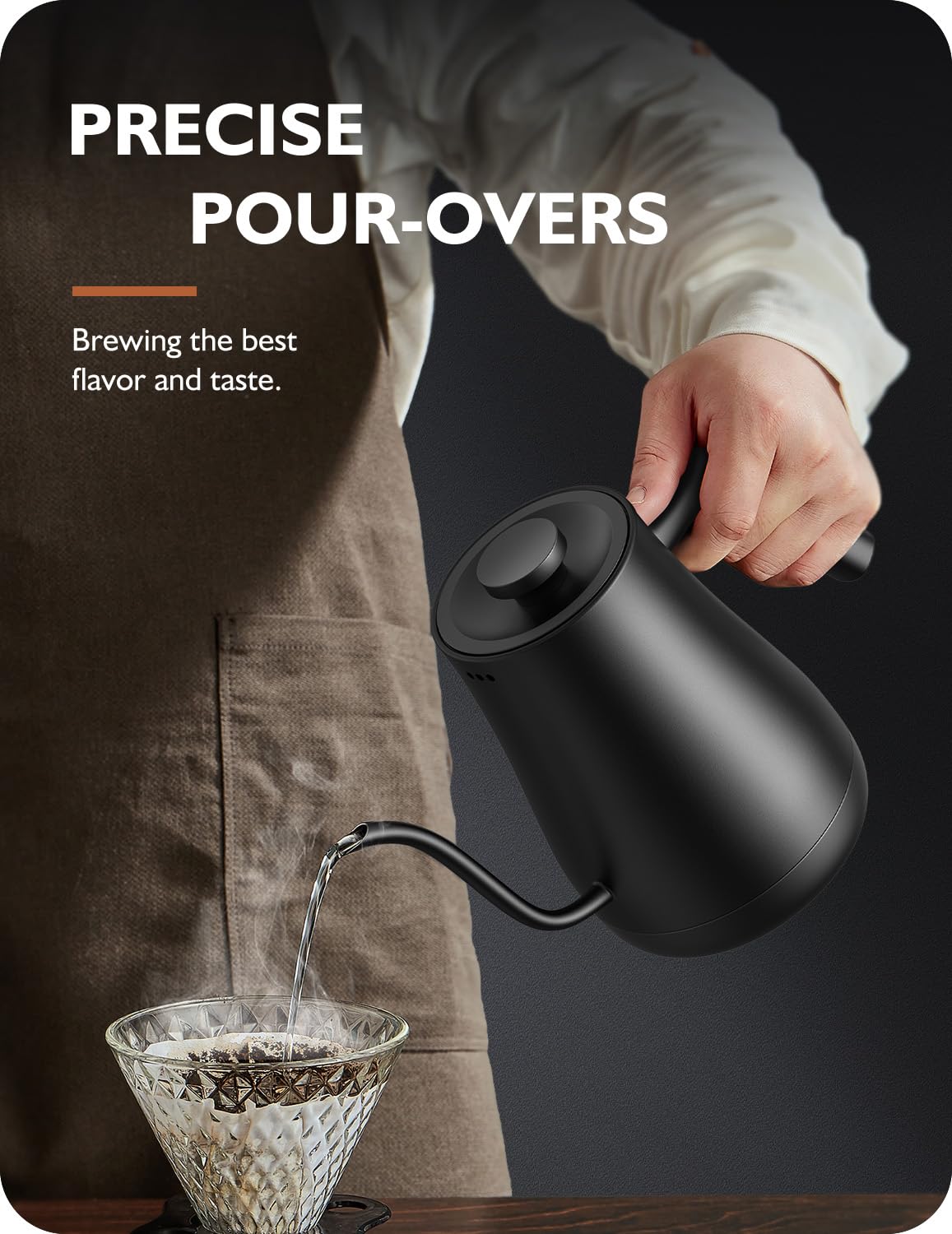 Mua Gooseneck Electric Kettle Temperature Control Large LCD Screen ...