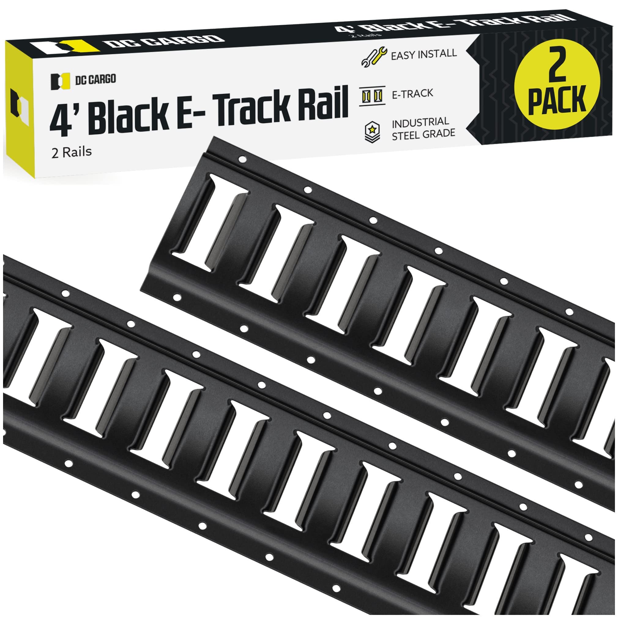 Mua DC Cargo - E Track Tie Down Rail Kit 4' (2 Pack) for Garages, Vans ...