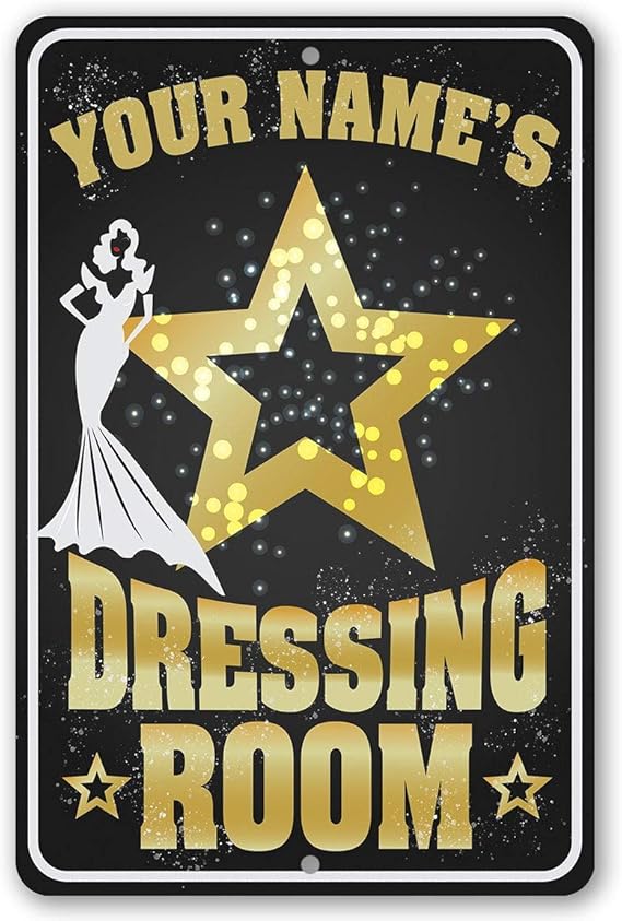 To243Finn - Letrero de Metal para vestidor Personalizado y Duradero ...