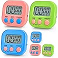 Amazon.com: 6 Pack Digital Kitchen Timer Magnetic Digital Timer ...