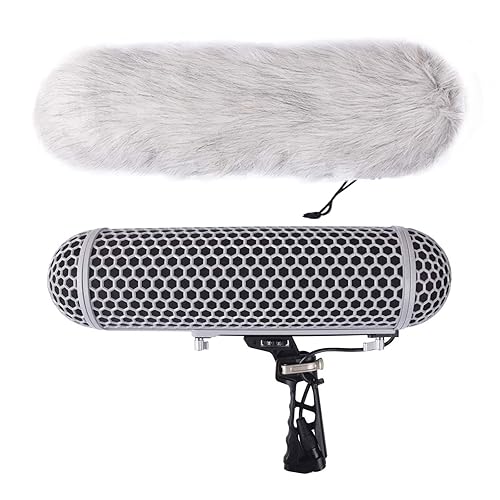Micolive Microphone Windshield Blimp Windscreen Style Protect Cage and ...