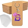Amazon.com: 120 Set Keychain Display Card with Self-Sealing Bags ...