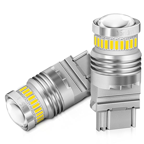 Yorkim Super Bright BA9S LED BULB 57 LED Bulb 53 LED Bulb 3020 6-SMD ...