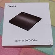 Masterizzatore DVD CD Externo, Cocopa Unità DVD Esterna USB 3.0 DVD/CD ...