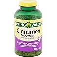 Amazon.com: Spring Valley Cinnamon 1000 Mg 400 Capsules : Health ...