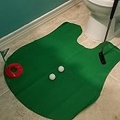 Amazon.com: Toilet Golf ,Potty Golf Drinker Toilet Toy Potty Putter ...
