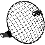 Amazon.com: Wire Mesh 7" Wire Mesh Headlight Cover Black Halogen Stone ...