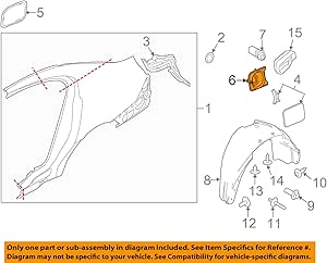 Amazon.com: Ford 9A5Z-9A212-A - RETAINER - INSULATOR: Automotive