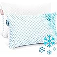 Amazon.com: Nestl King Size Cooling Pillow for Sleeping 2 Pack, Luxury Shredded Memory Foam King ...