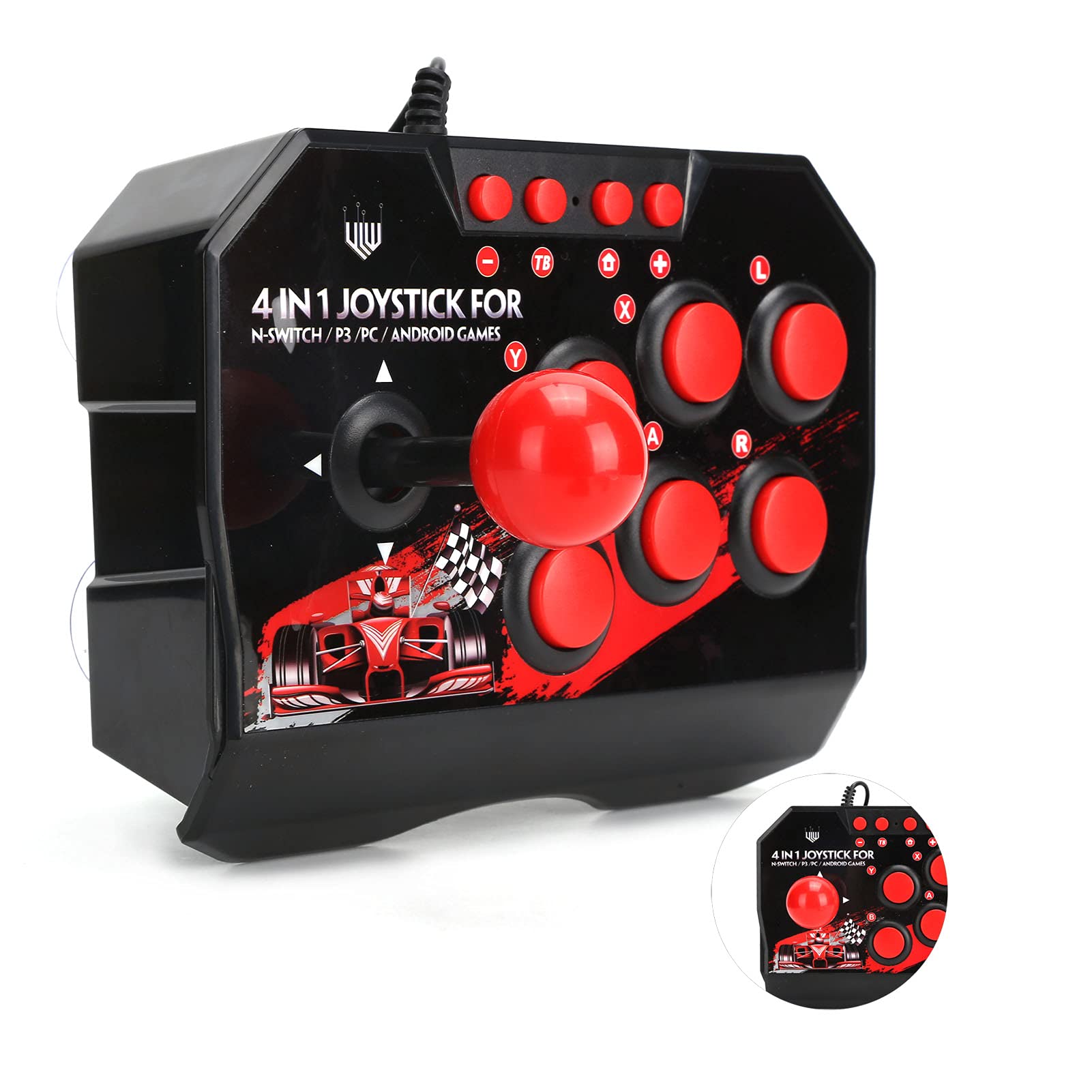 Mua Arcade Fight Stick, USB Wired Universal Arcade Fight Stick Fighting ...