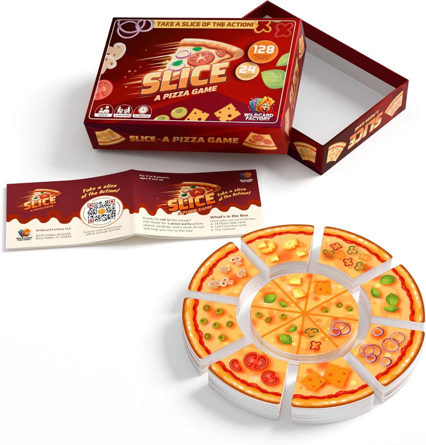 Slice - Fun Family Pizza Card Game, Fast-Paced Strategy, Speed & Luck ...