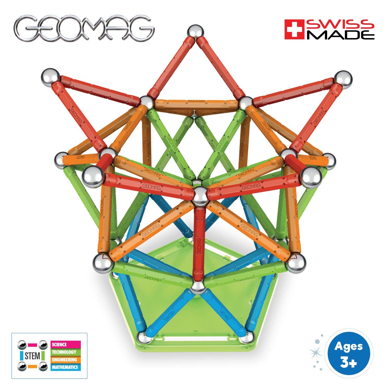 Mua Geomag Magnetic Sticks and Balls Building Set | Magnet Toys for ...