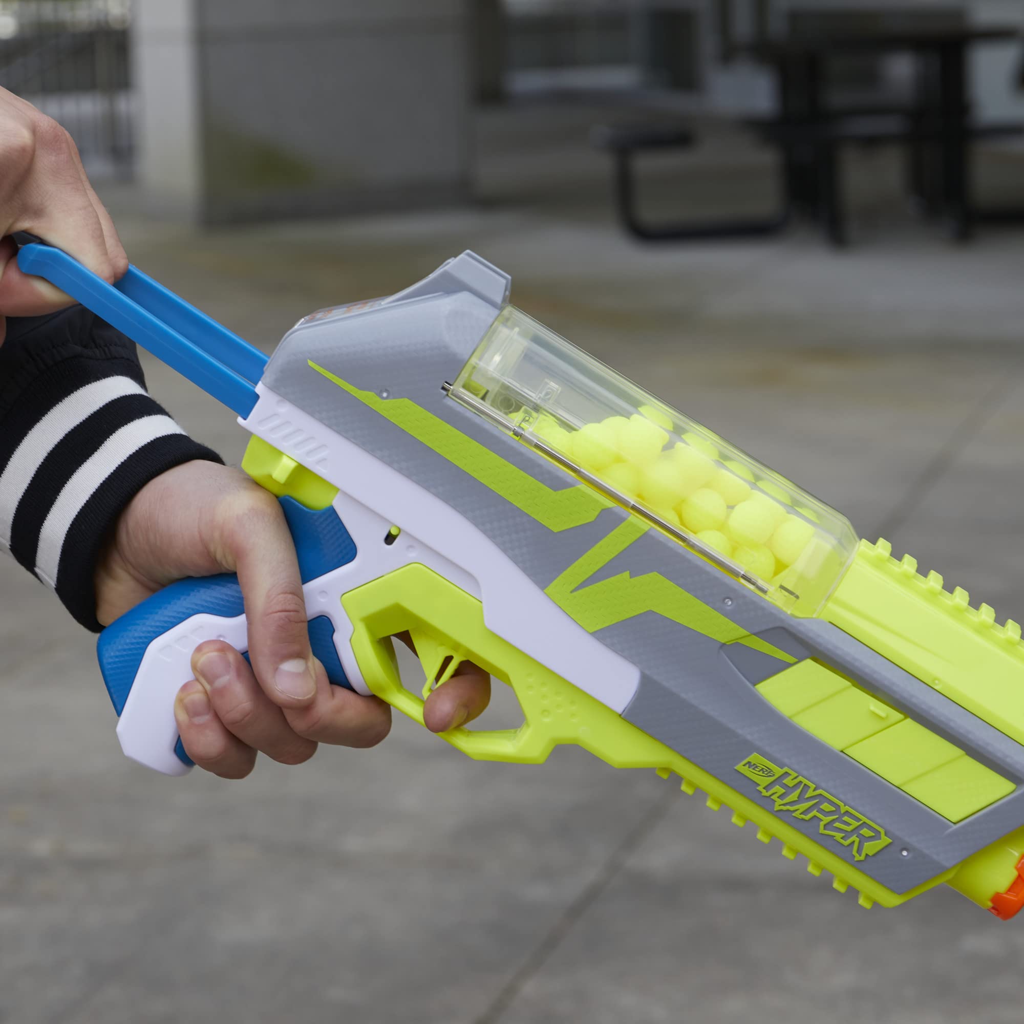 Mua Nerf Hyper Impulse-40 Blaster, 30 Nerf Hyper Rounds, Spring-Open ...