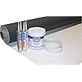Amazon.com: TPO RV Rubber Roof Kit 45 mil | 9'6" Wide x 10'-40' Long RV (Camper) Roof Repair (10 ...