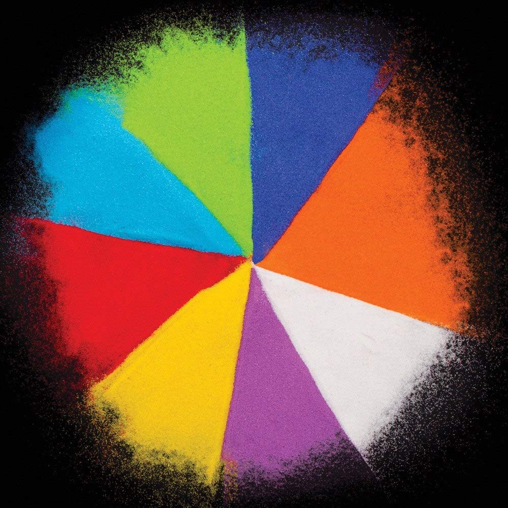 Baker Ross AT710 Rainbow Coloured Sand, For Kids Arts and Crafts ...