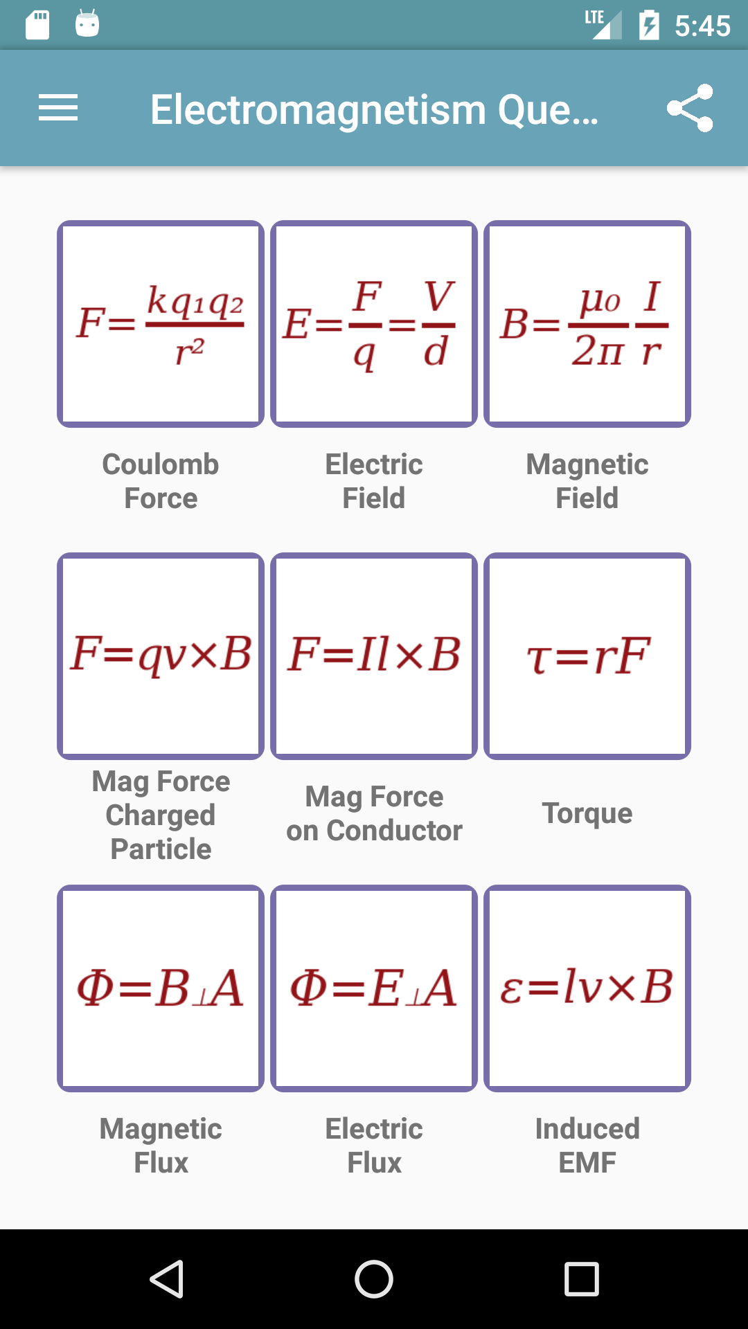 Electromagnetism Questions:Amazon.com:Appstore for Android