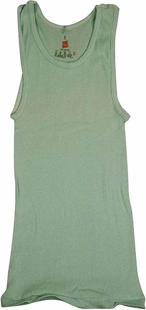 Amazon.com: Hanes - Big Girls Ribbed Tank Top, Mint 36010-X-Large: Clothing