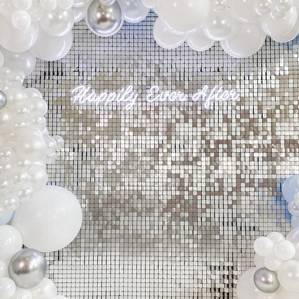 24 Pack Shimmer Wall Backdrop Party Decorations,Shimmer Wall Panels ...