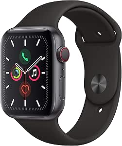Amazon.com: Apple Watch Series 5 (GPS + Cellular, 40MM) Space Gray ...