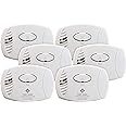 First Alert CO400 Carbon Monoxide Detector, Battery Operated, 6-Pack ...