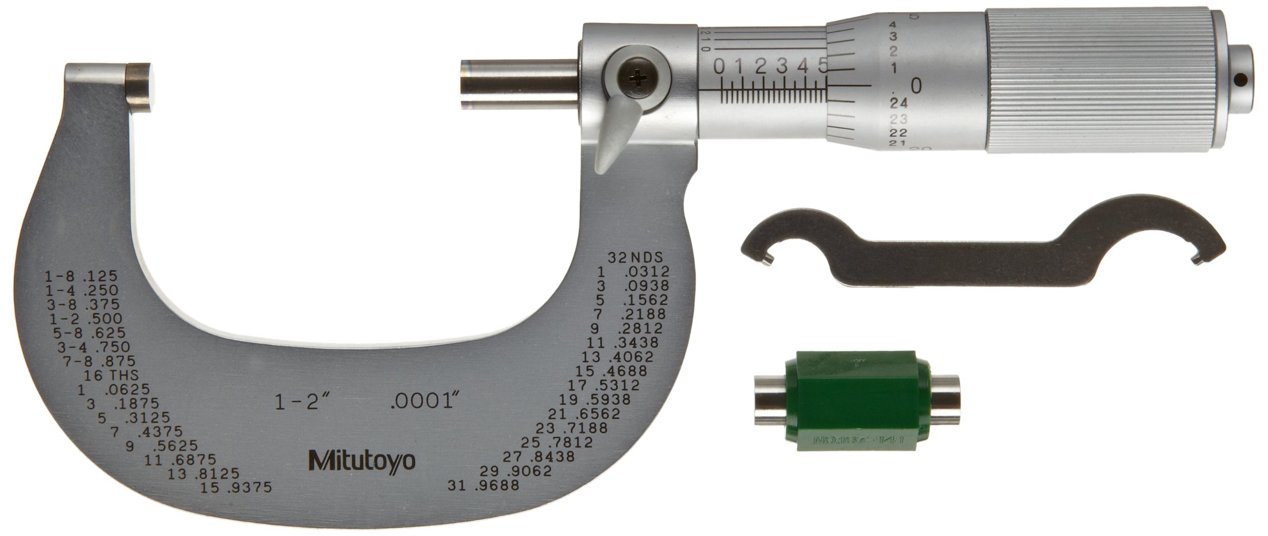 Mua Mitutoyo 101-117 Outside Micrometer, Satin-chrome Finish, Friction ...