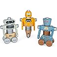 Amazon.com: Janod Brico'kids Take-Apart DIY Robots 53 Piece Set – Ages ...
