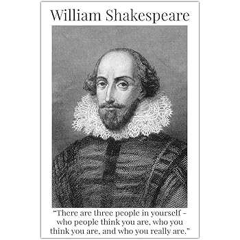 Amazon.com: Be Not Afraid Of Greatness (William Shakespeare Quote ...