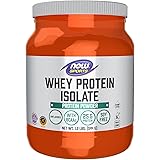 Amazon.com: NOW Sports Nutrition, Whey Protein Isolate, 25 G With BCAAs ...
