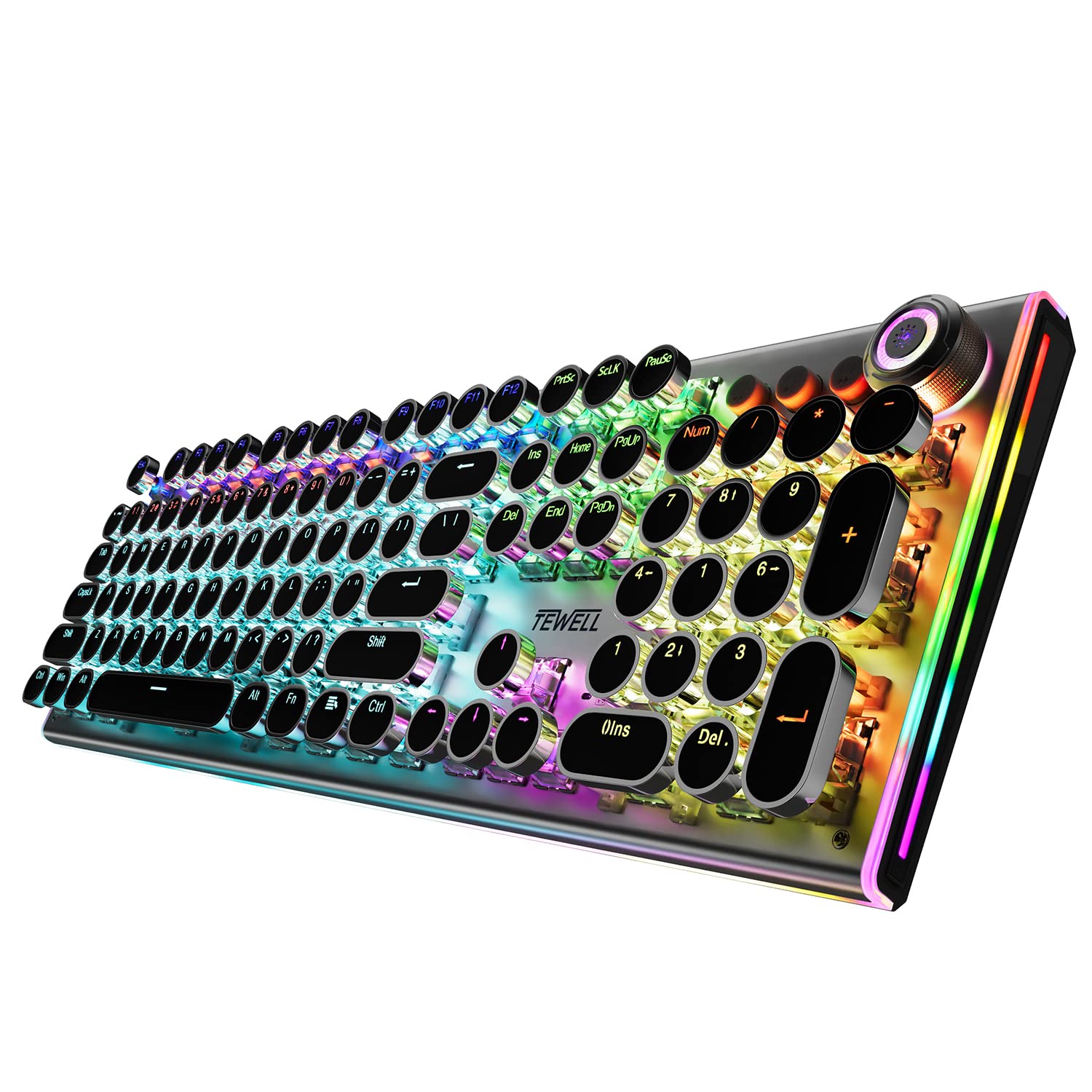 Mua TEWELL Retro Typewriter Mechanical Gaming Keyboard with Tactile and ...