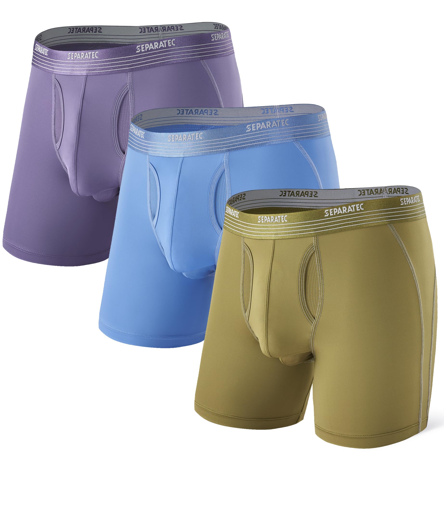 Separatec Mens Underwear with Pouch for balls Anti Chafing Underwear ...