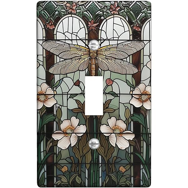 Stained Glass Switch Plate Covers