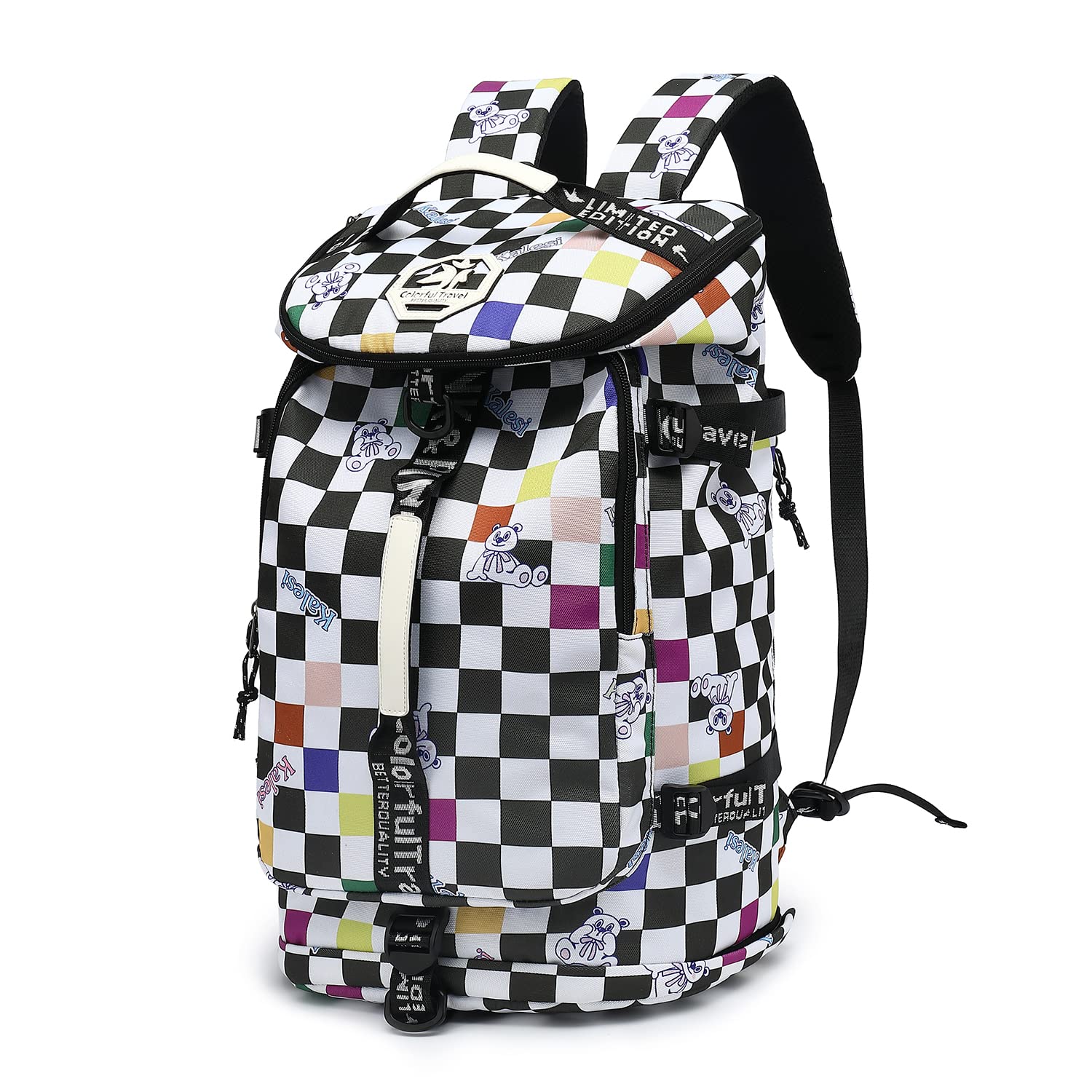 Kalesi Gym Duffle Bag Backpack 4-Way Waterproof with Shoes Compartment ...