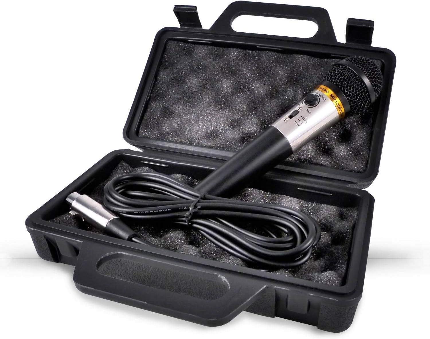 Amazon.com: Mr Entertainer Karaoke Microphone with Built-in Echo ...