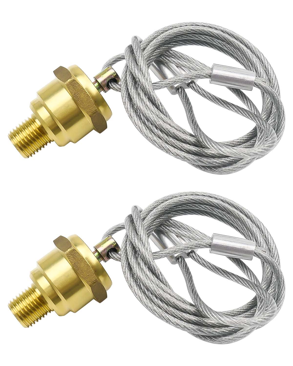 Mua 2 Pack of ¼” NPT Air Tank Drain Valve with 60" Cable, Air Brake ...