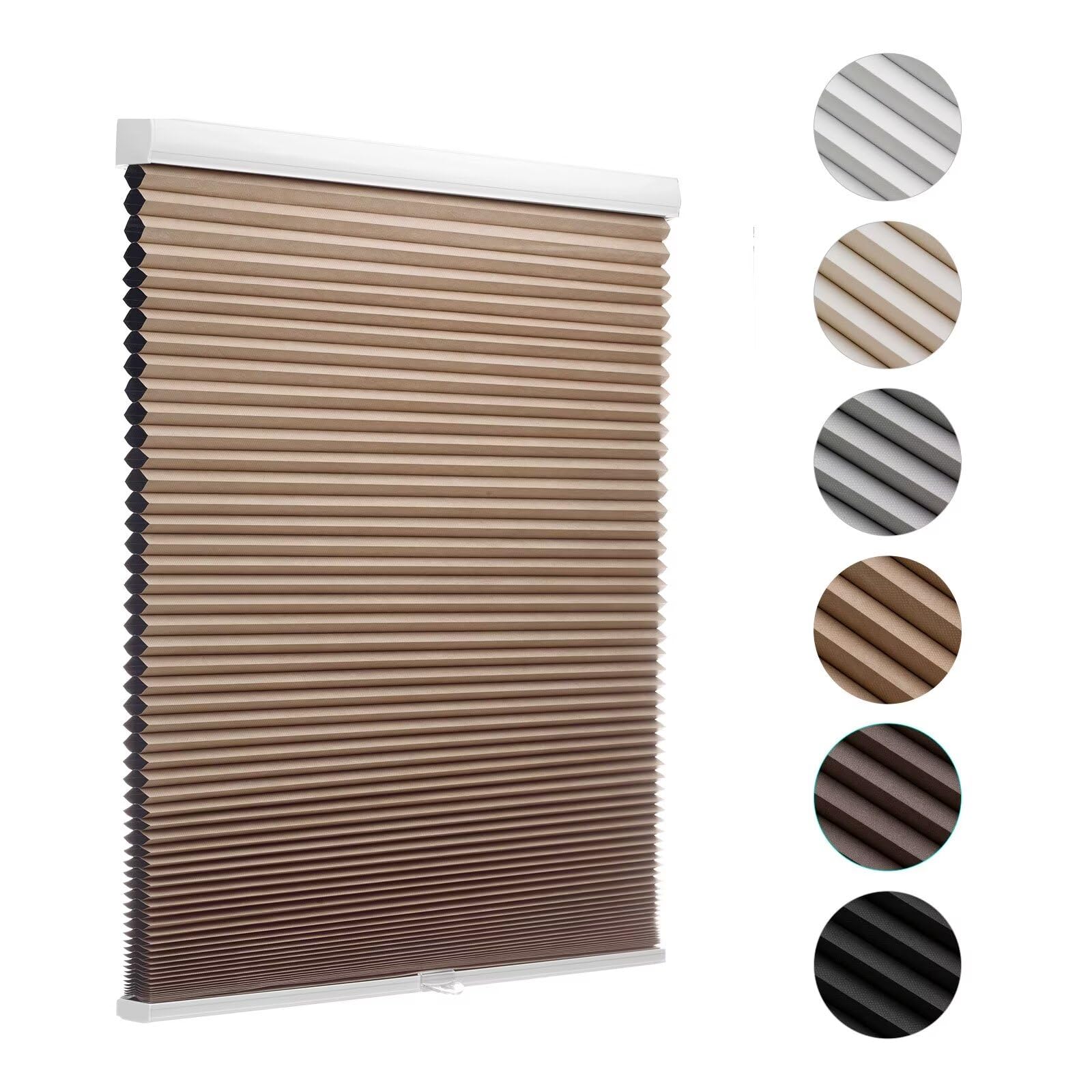 MYshade Blackout Cordless Cellular Shades Honeycomb Shade for Indoor ...