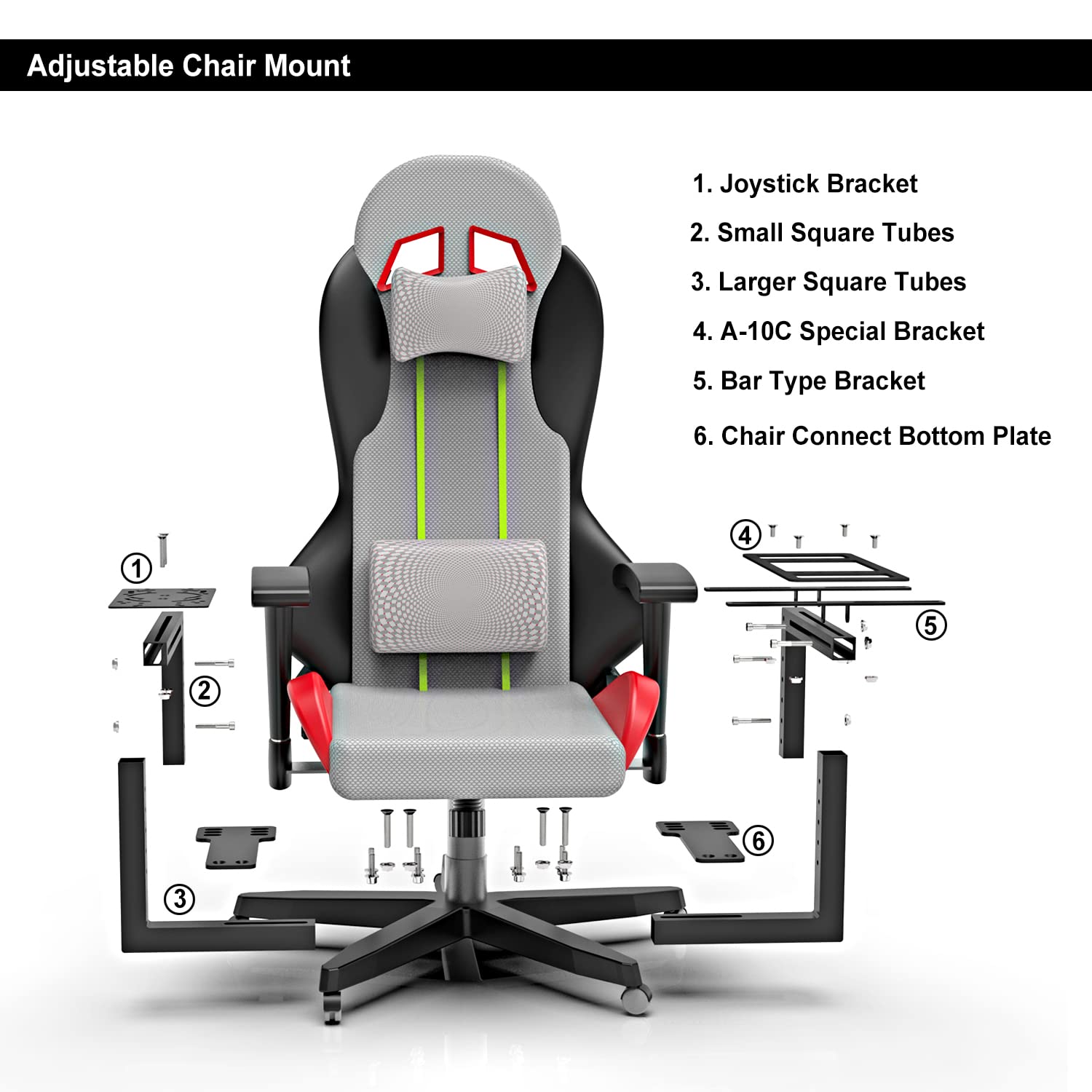 Mua EG STARTS Games Joystick/Hotas Chair Mount Compatible for ...