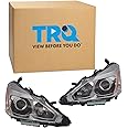 Amazon.com: TRQ Headlight Assembly Set Headlights Driver & Passenger ...