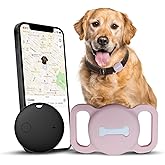Amazon.com: Smart Pet Tracker, Dog Tracker with Black Collar Holder, Smart Tag for Seamless ...