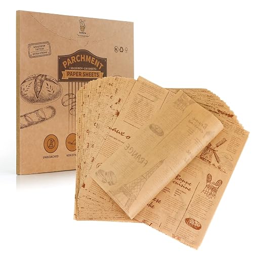 Katbite 130Pcs 10 Inch Sandwich Wrapping Paper, Heavy duty Deli Paper ...