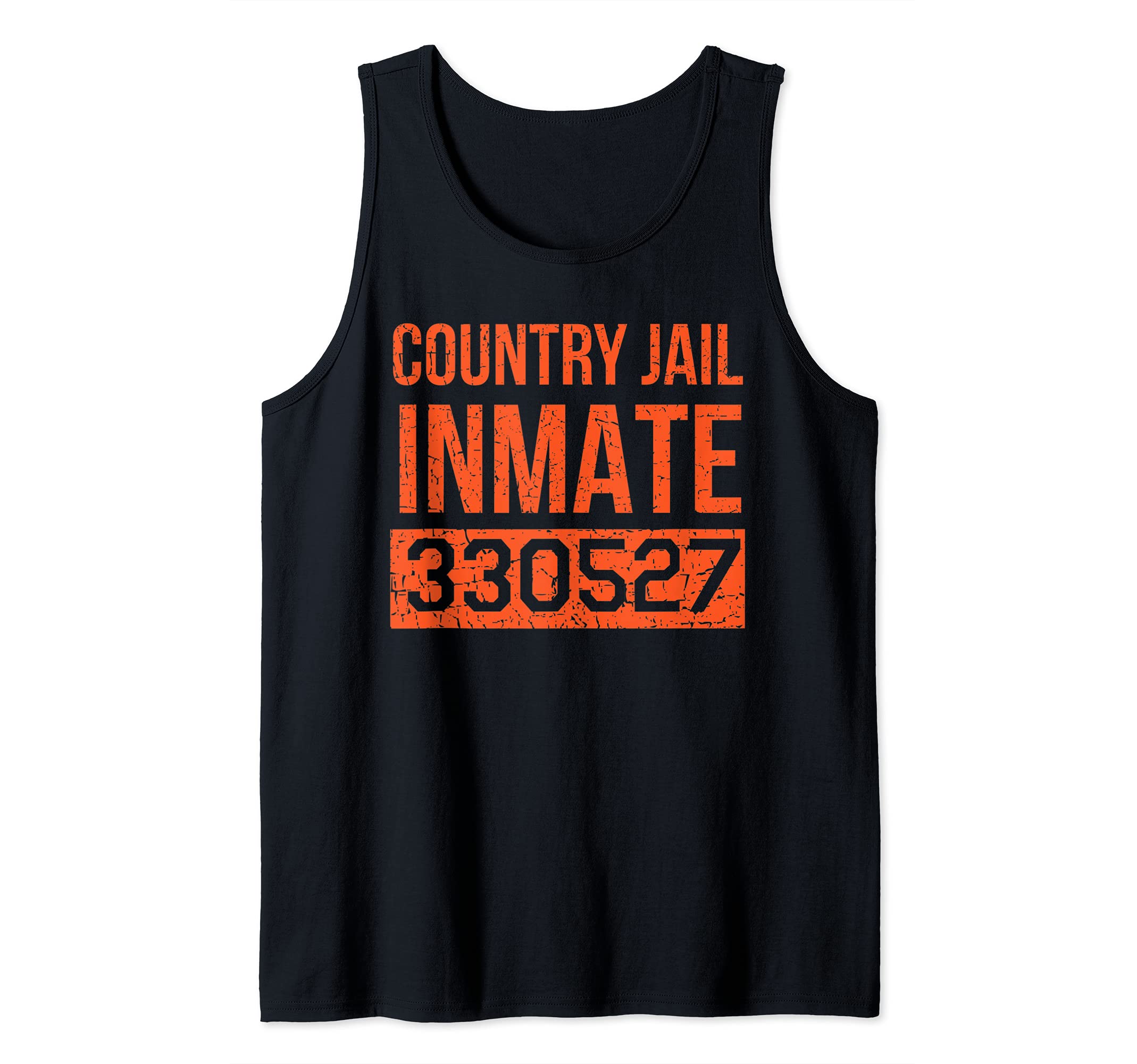 County Jail Inmate 330527 Halloween Prison Detainee Costume Tank Top ...