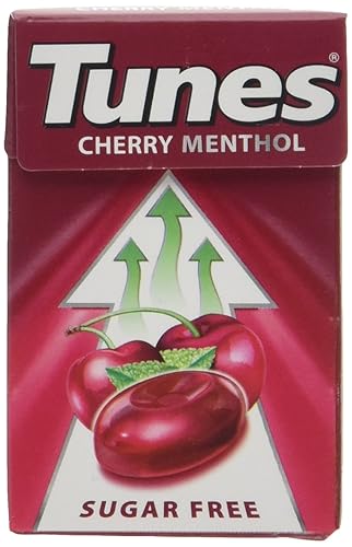 Tunes Cherry Menthol Sugar Free Pack Of 20x38g: Amazon.co.uk: Grocery