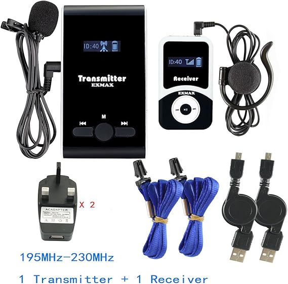 EXMAX ATG-100T 195MHz-230MHz Professional Transmitter: Amazon.co.uk: Electronics