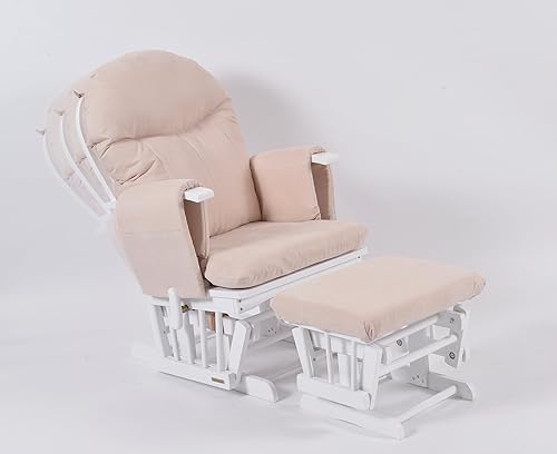 Habebe Glider Rocking Nursing Maternity Breastfeeding Recliner Chair ...